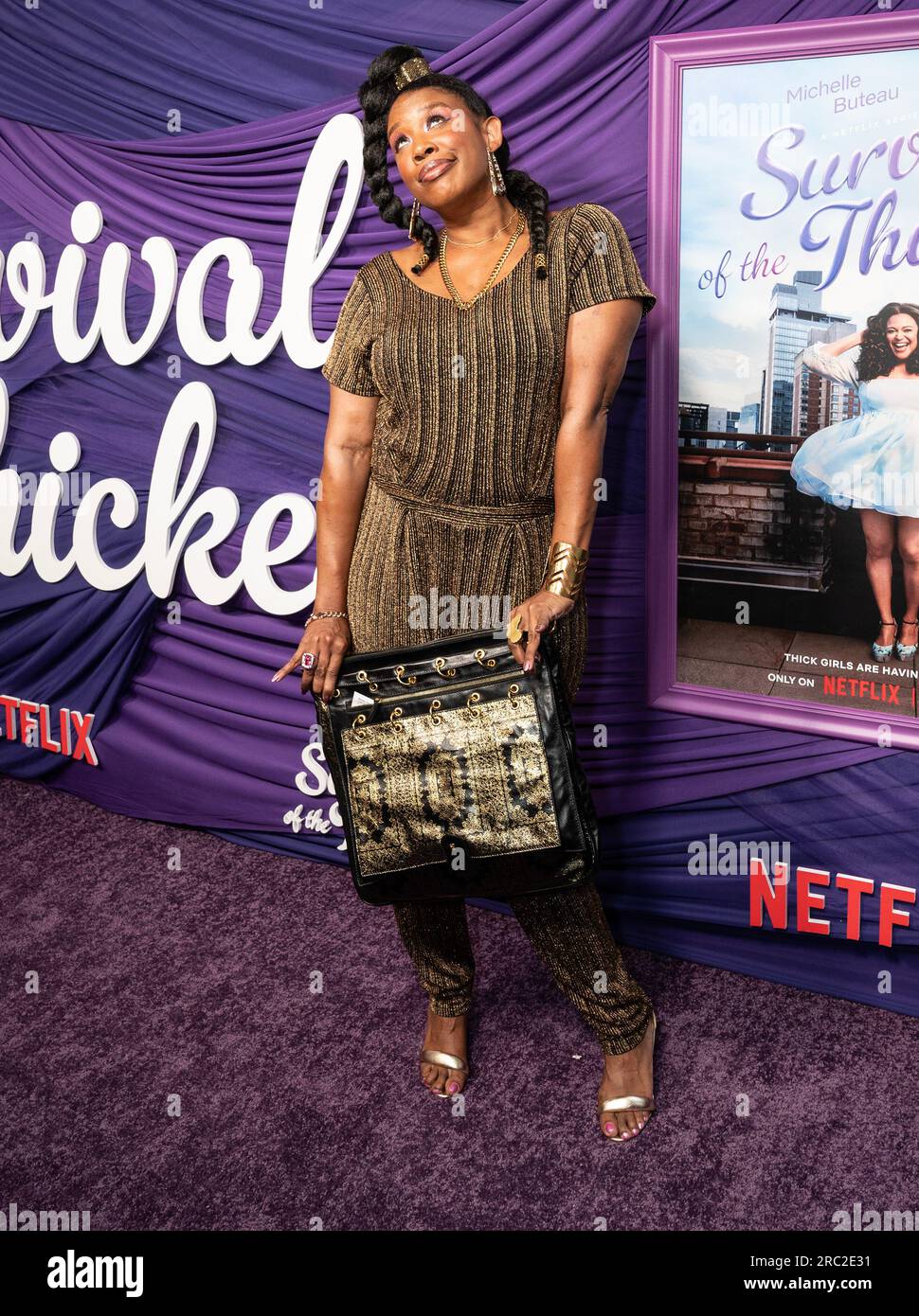 New York, USA. 11th July, 2023. Joy Allen attends New York premiere of ...