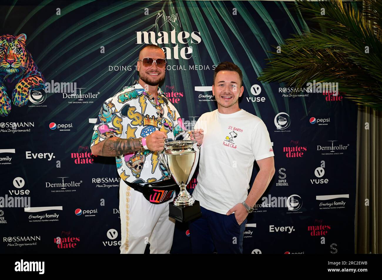 Eric Sindermann und Daniel Roth beim Mates Date Influencer Event auf ...