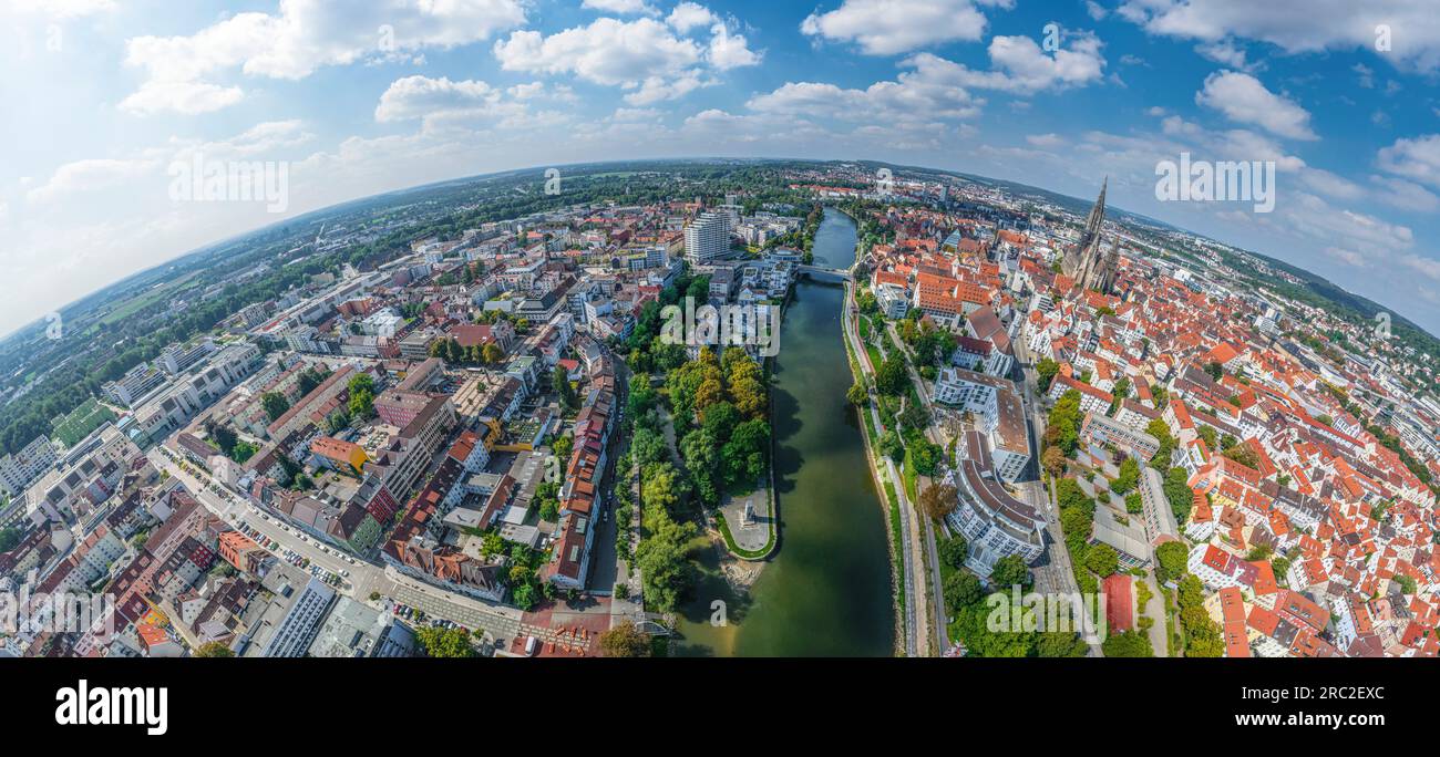 Panorama cityscape danube ulm hi-res stock photography and images - Alamy