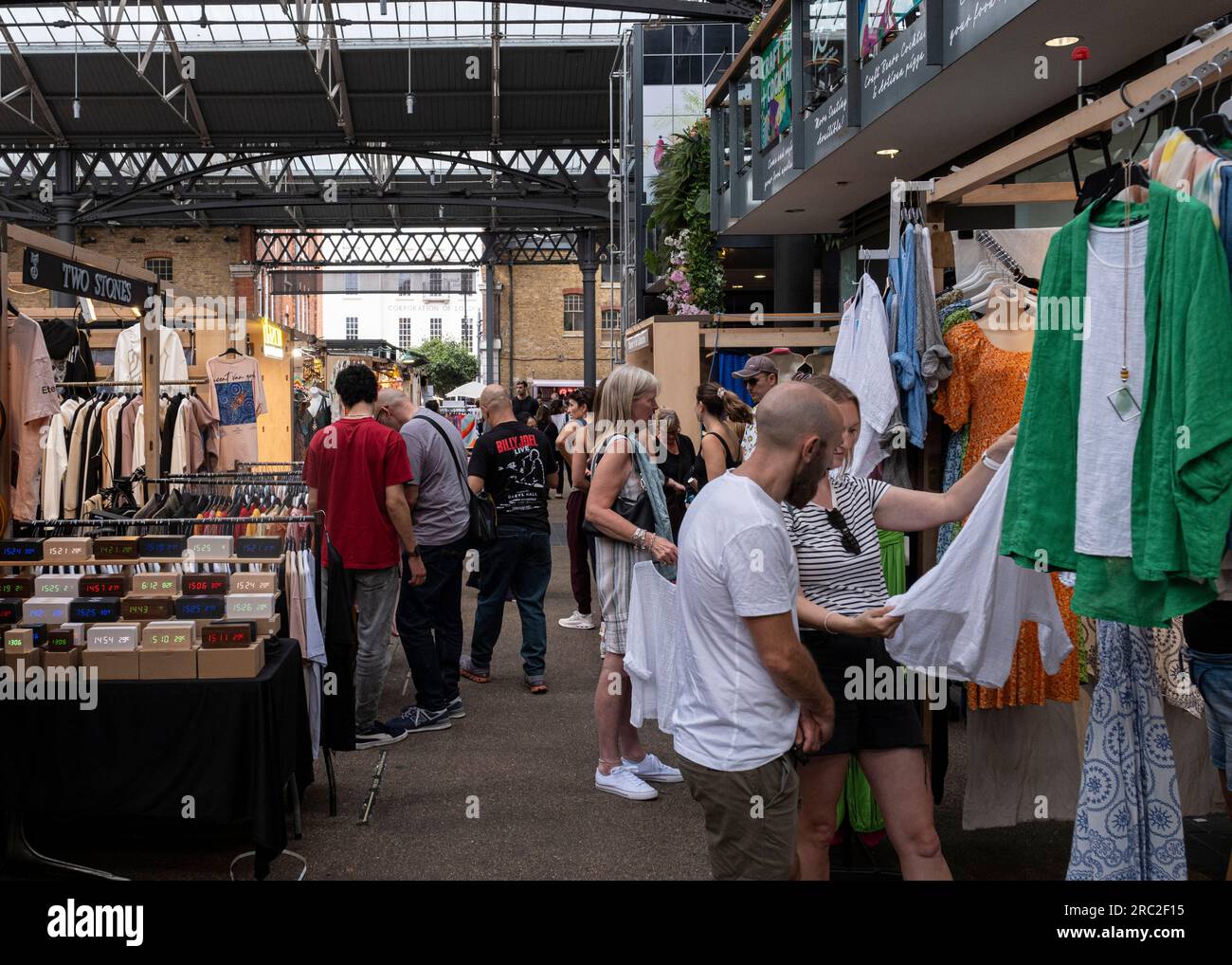 Spitalfields market east london hi-res stock photography and images - Alamy