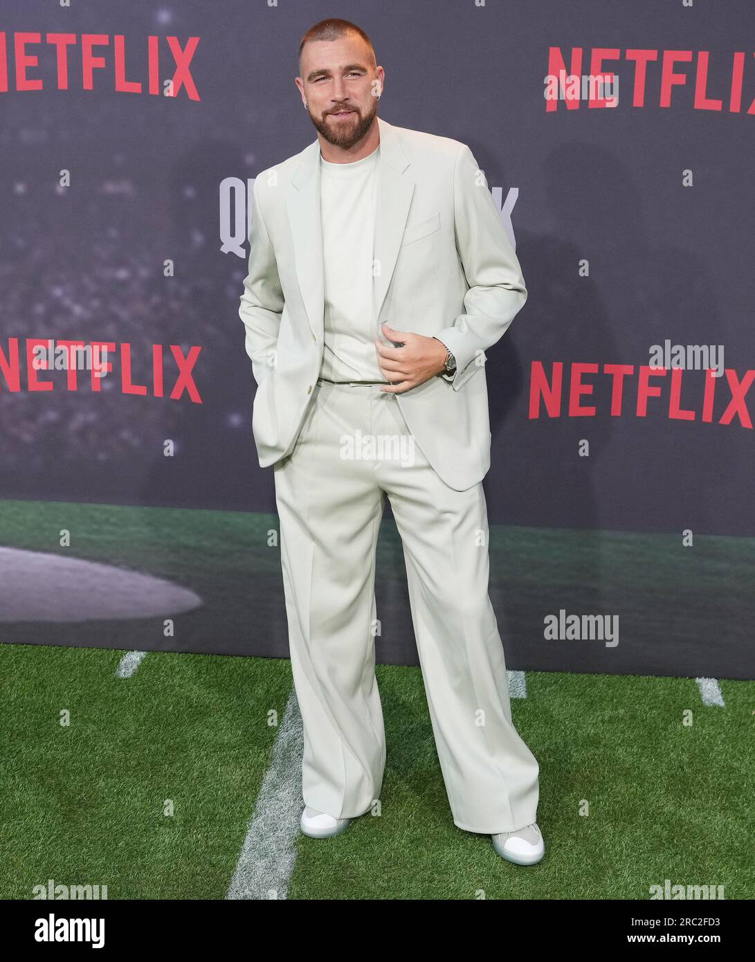 Los Angeles, USA. 11th July, 2023. Travis Kelce at the Netflix's ...
