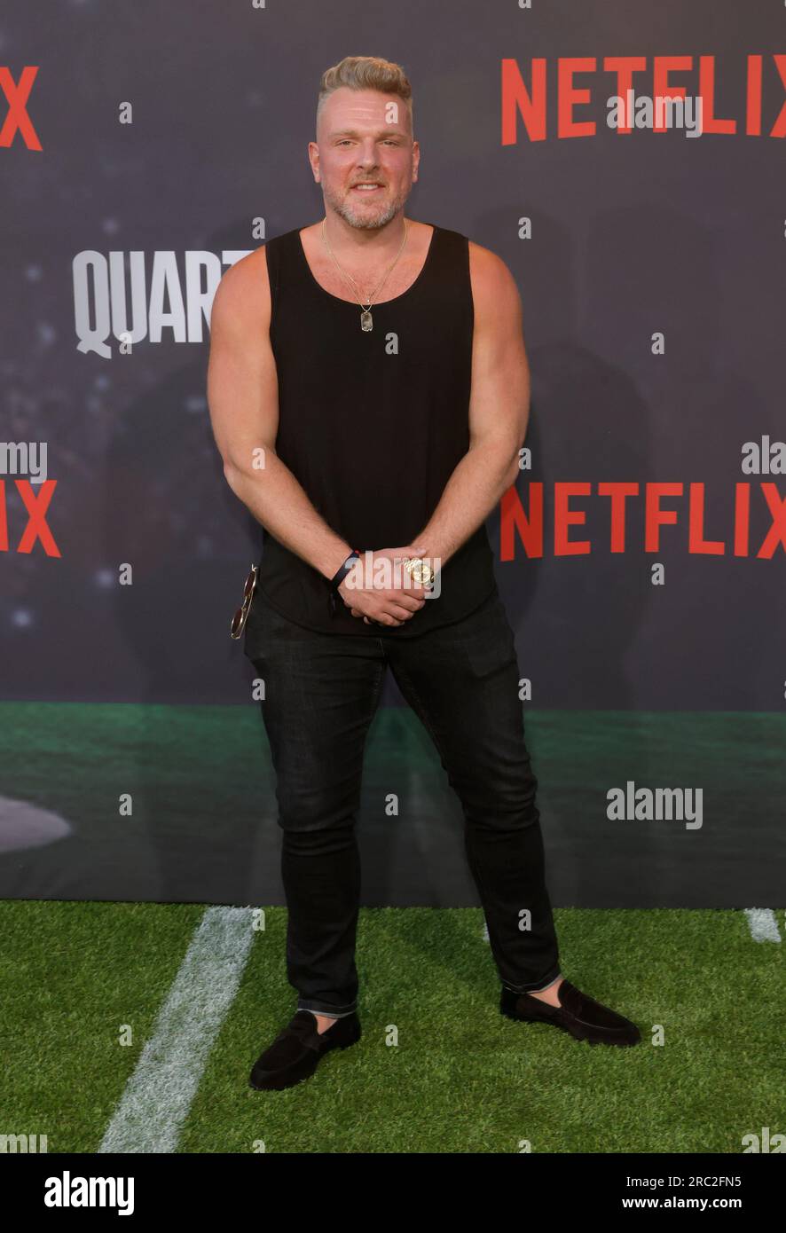 11 July 2023 Hollywood, California - Pat McAfee. Los Angeles Premiere ...