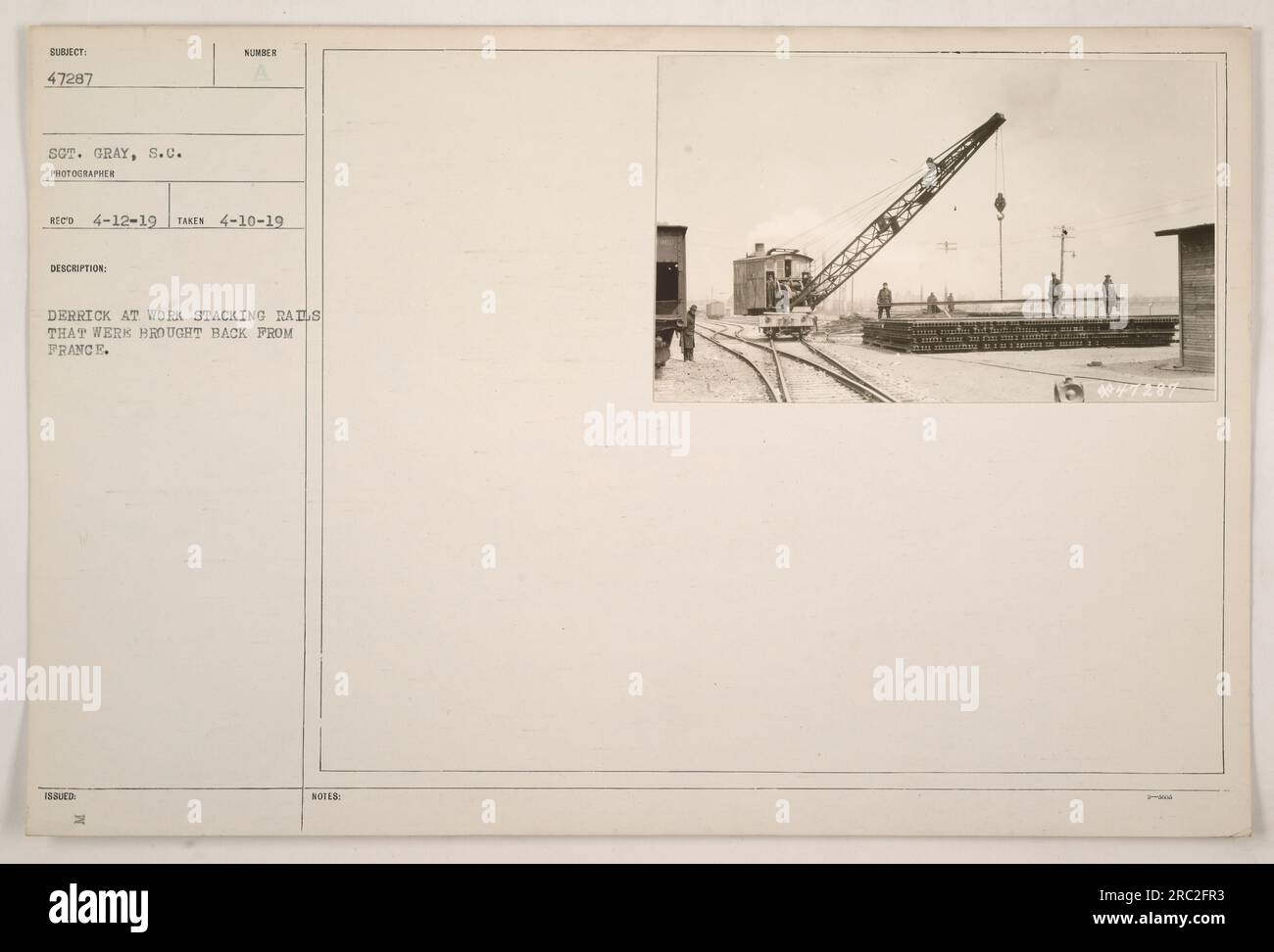 Rail stockpiling hi-res stock photography and images - Alamy