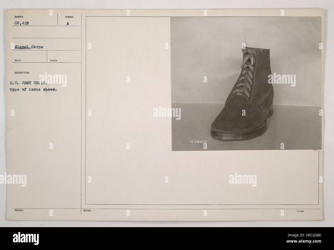 Issued army shoes hi-res stock photography and images - Alamy