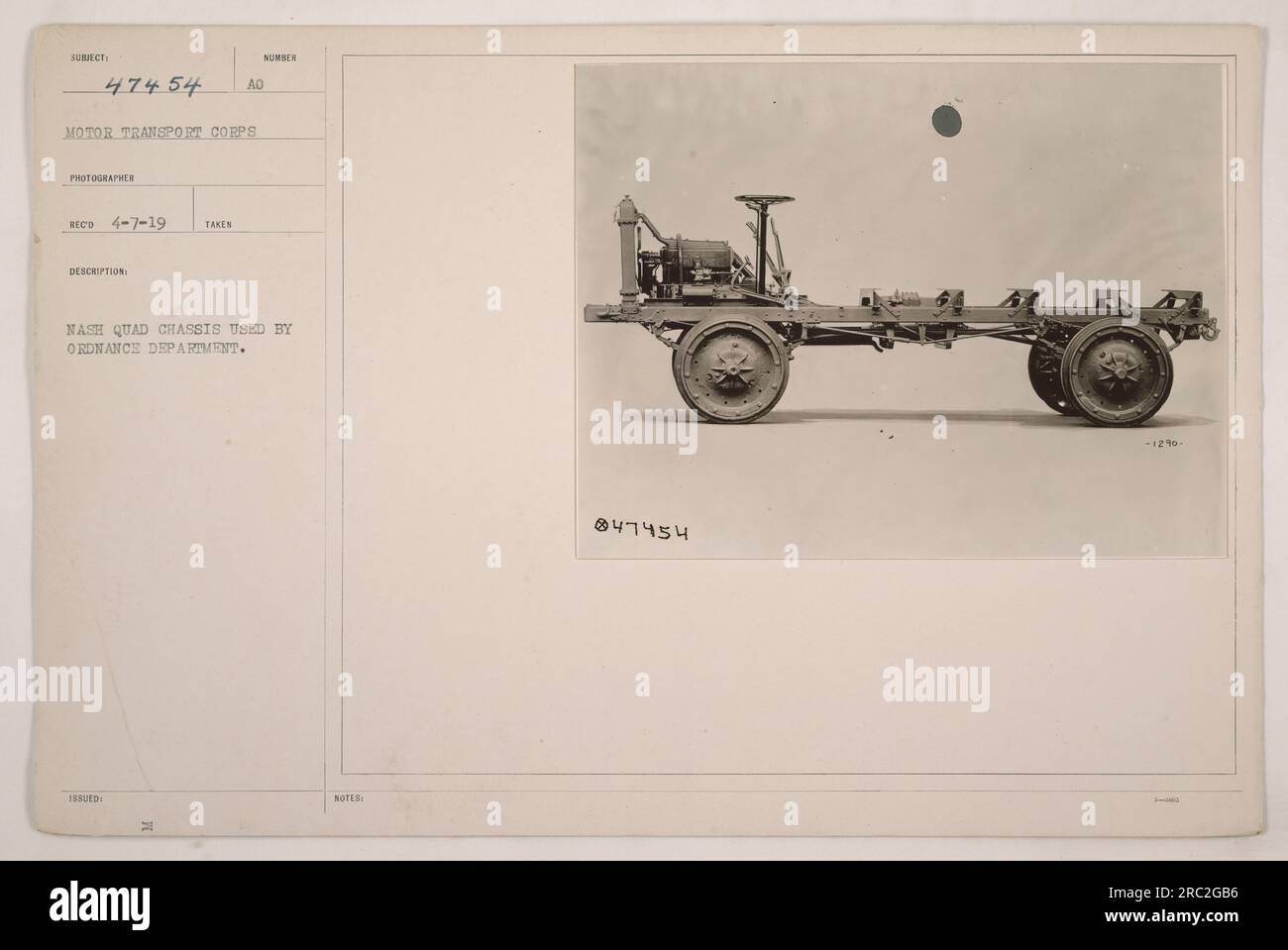 Nash quad chassis hi-res stock photography and images - Alamy