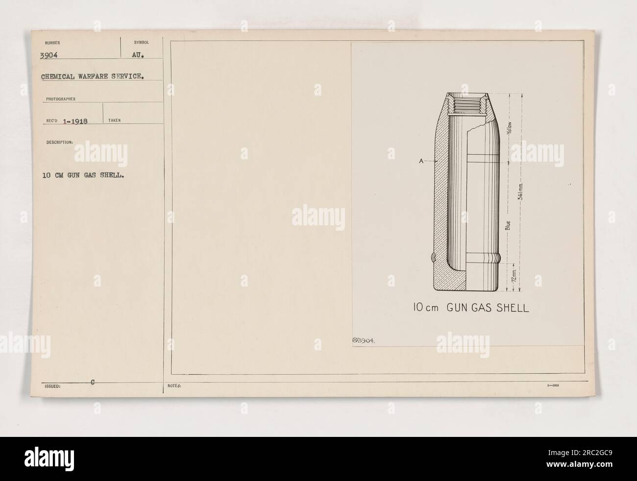 A soldier from the Chemical Warfare Service demonstrates the handling ...
