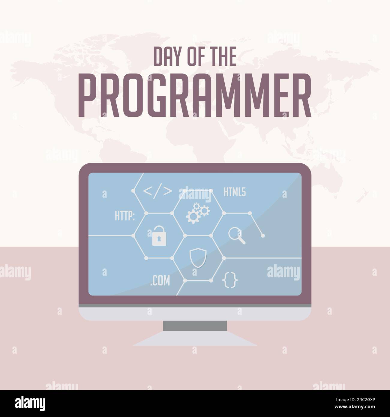 Cyber security project background Stock Vector Images - Alamy