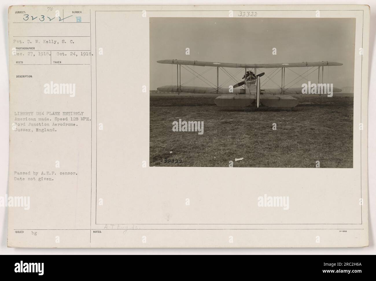 Liberty dh4 plane hi-res stock photography and images - Alamy