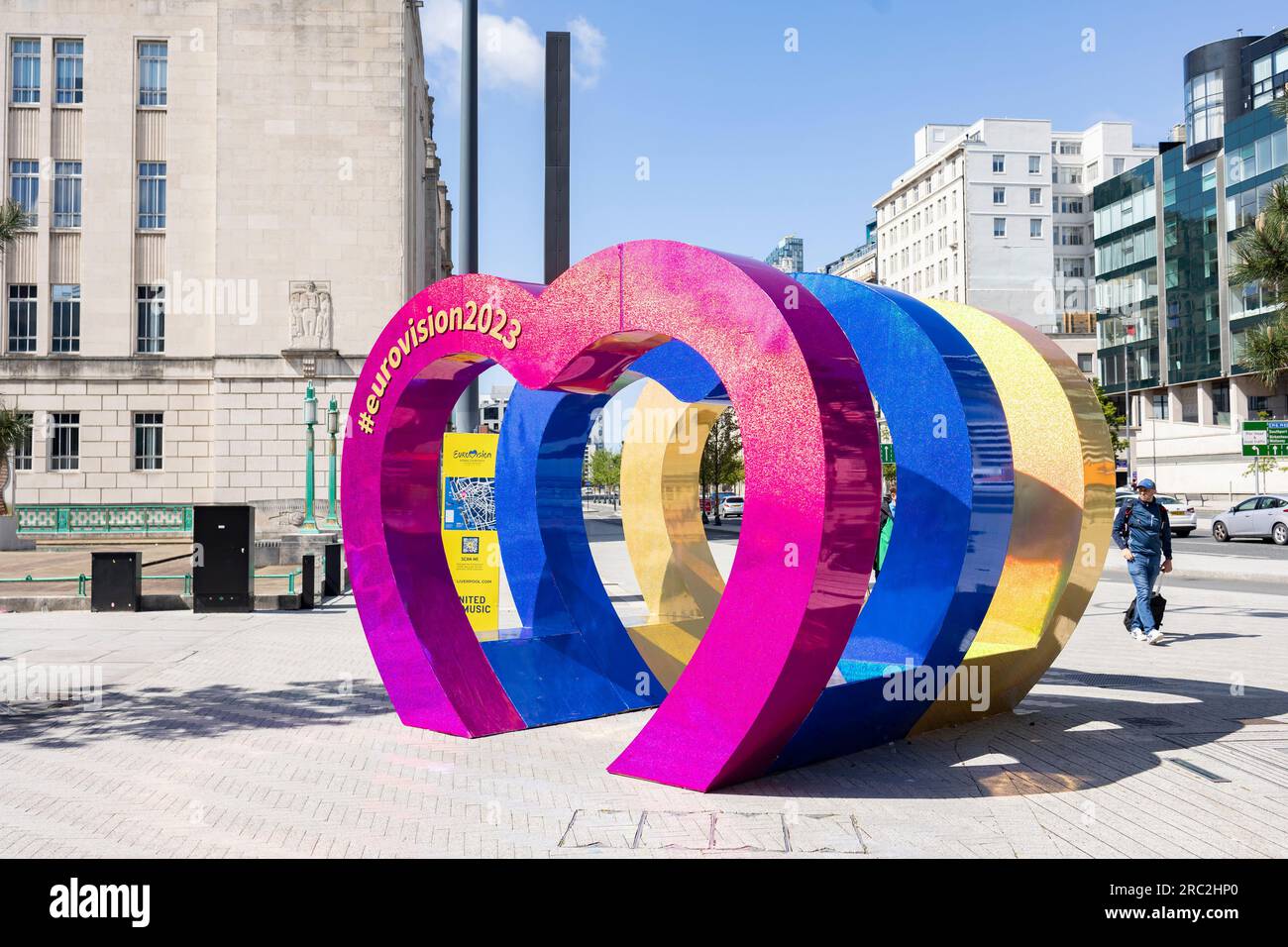 Eurovision song contest flag hi-res stock photography and images - Alamy