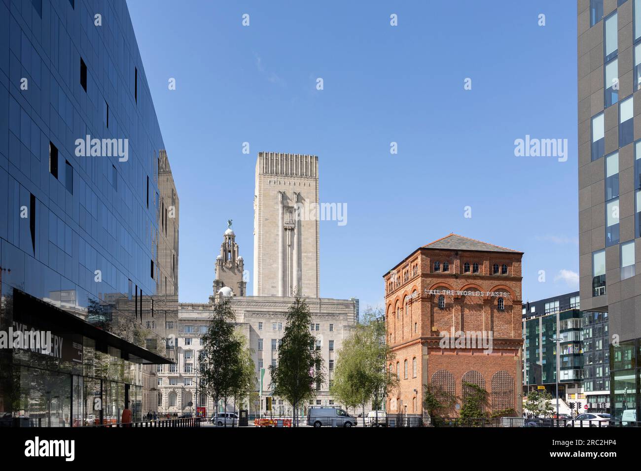 Liverpool, united kingdom May, 16, 2023 The former red brick Mersey ...