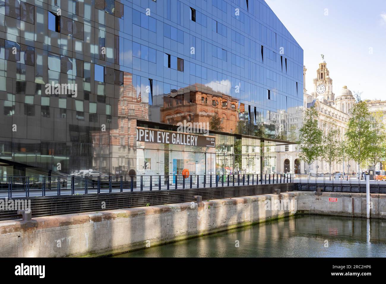 Liverpool, united kingdom May, 16, 2023, Open Eye Gallery, Modern ...