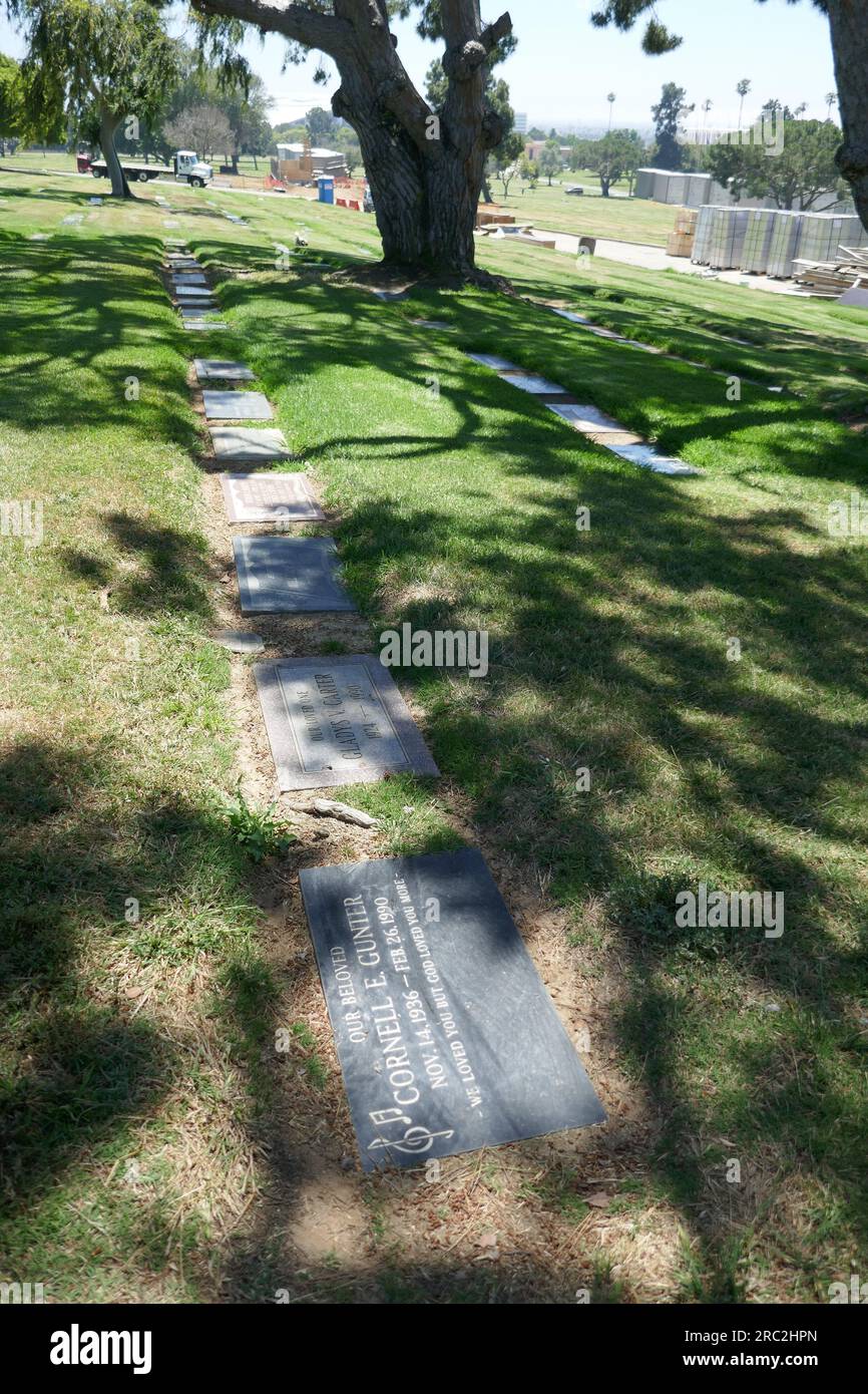 Inglewood, California, USA 11th July 2023 Musician Cornelius Gunter ...