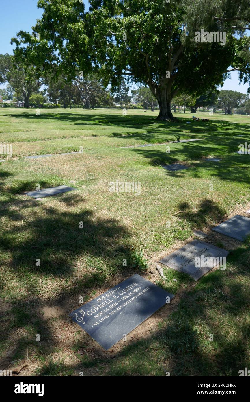 Inglewood, California, USA 11th July 2023 Musician Cornelius Gunter ...