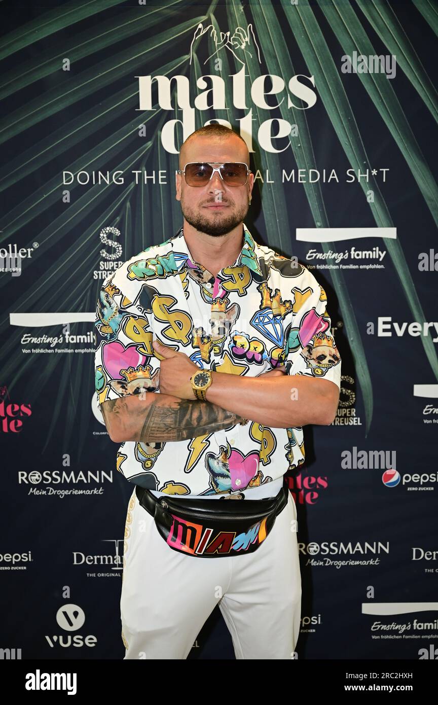 Eric Sindermann beim Mates Date Influencer Event auf der Berlin Fashion ...