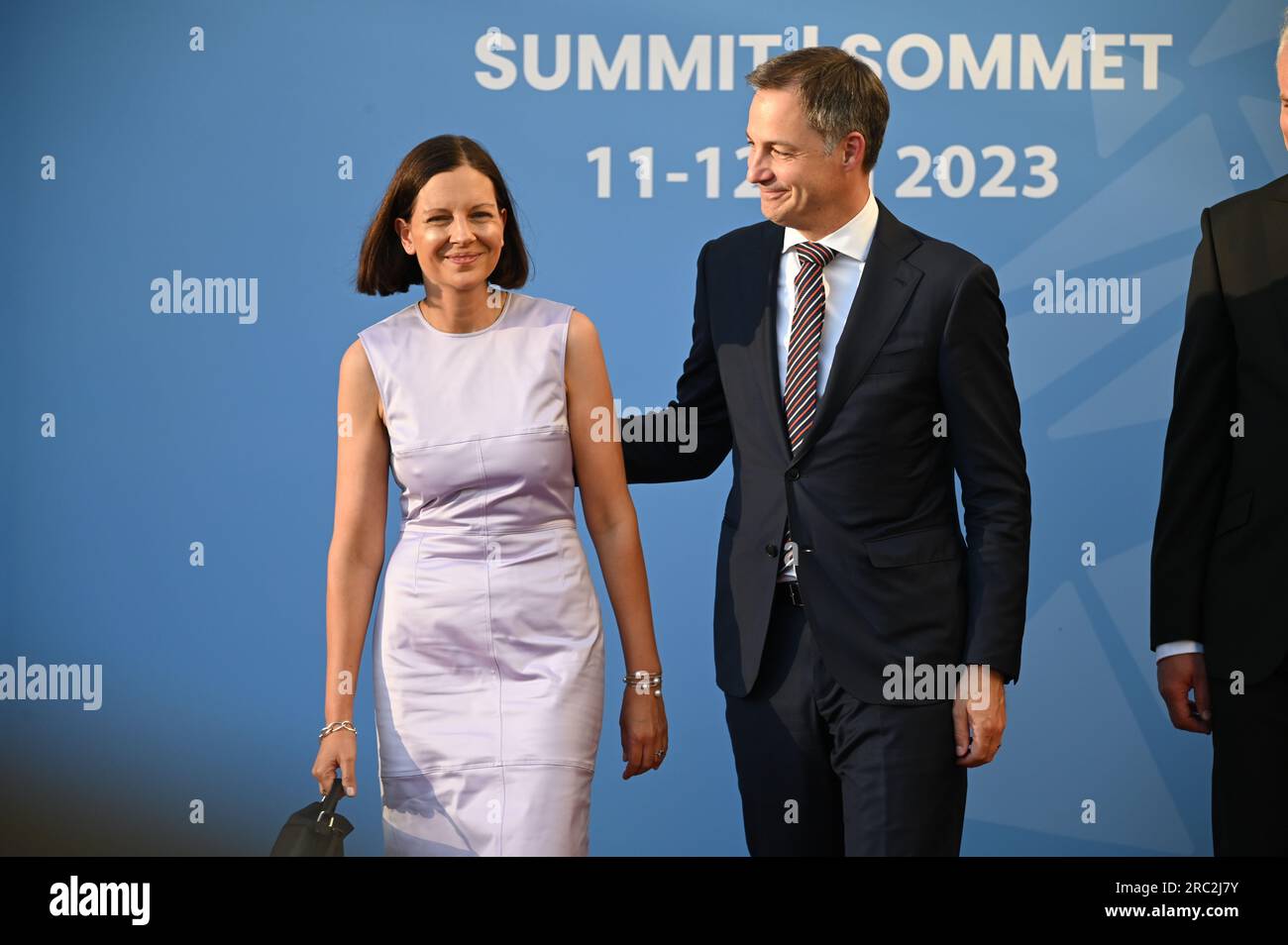 Vilnius, Lithuania. 11th July, 2023. Nato Public Forum 2023. Belgian ...