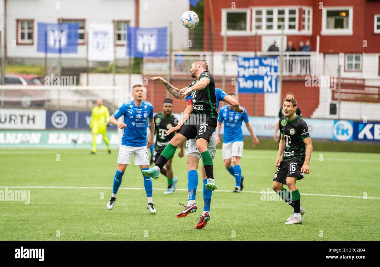 Klaksvik football stadium hi-res stock photography and images - Alamy