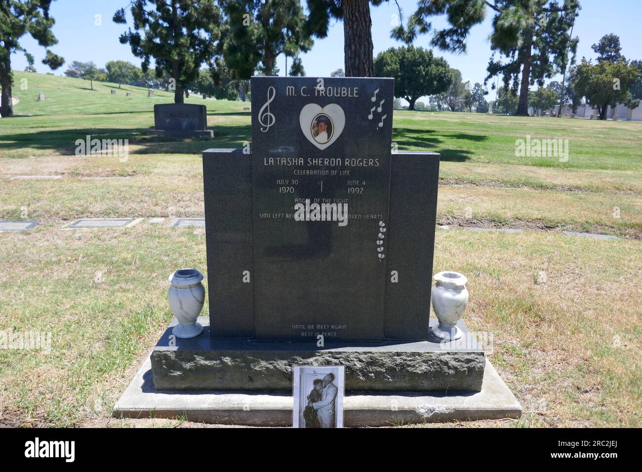 Inglewood, California, USA 11th July 2023 Rapper LaTasha Sheron Rogers ...
