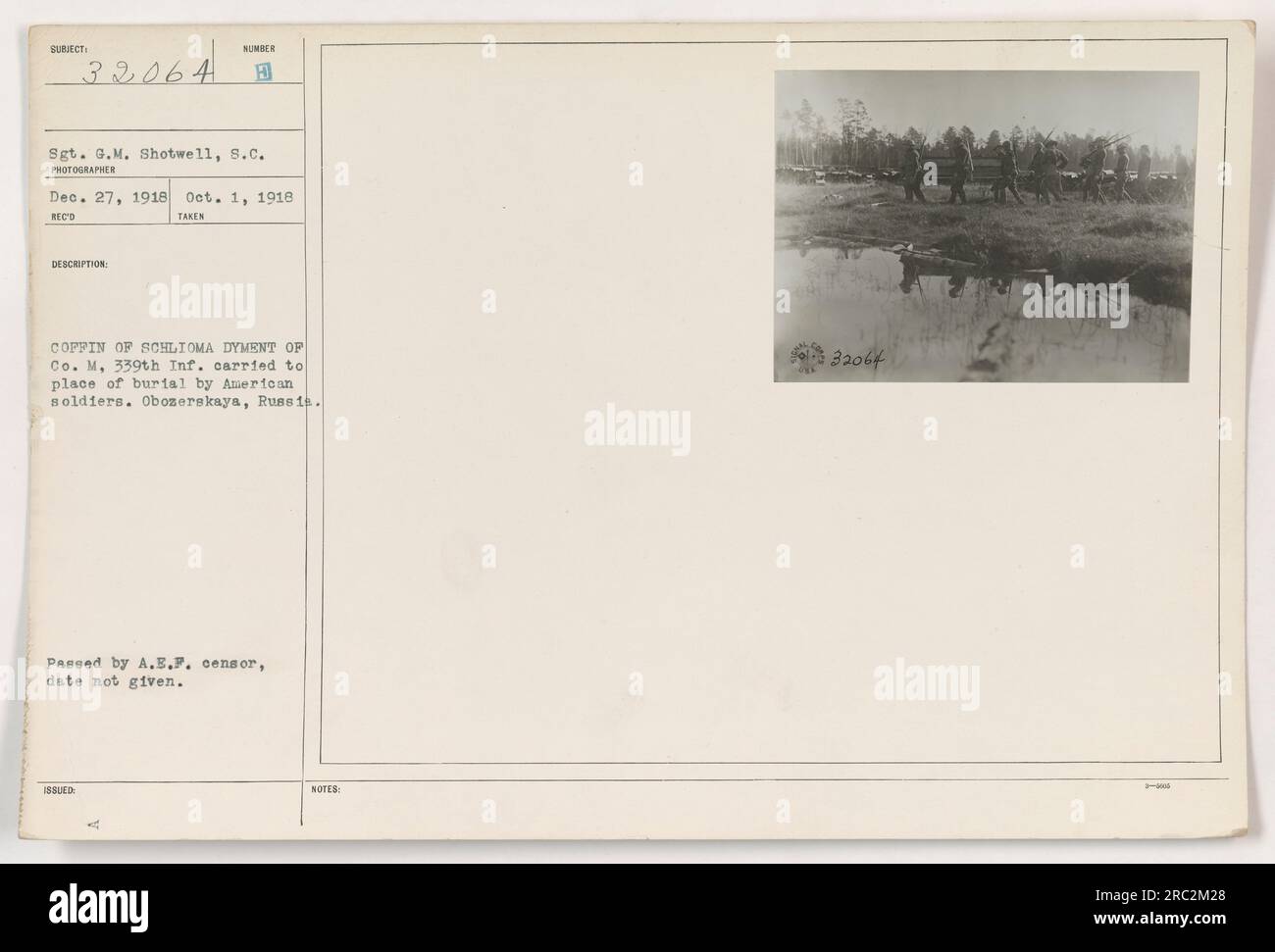 Co 339th infantry hi-res stock photography and images - Alamy