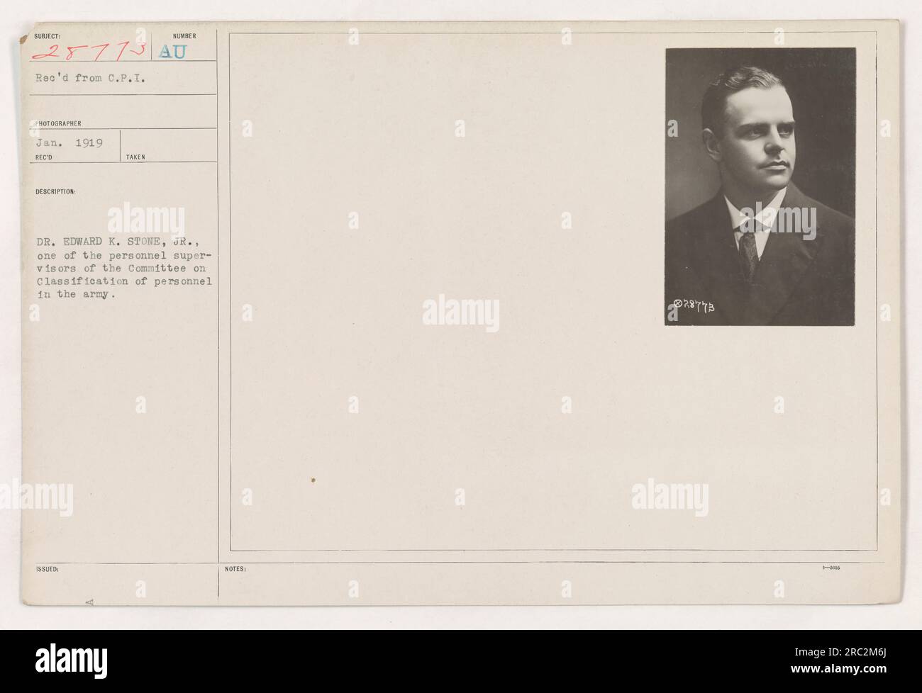 Dr edward c stone hi-res stock photography and images - Alamy