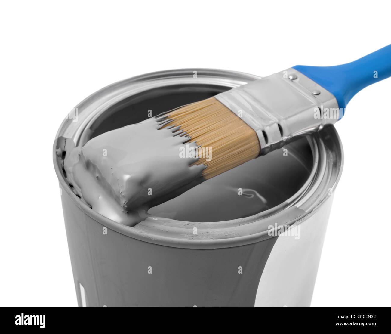 Grey paint brush hi-res stock photography and images - Alamy
