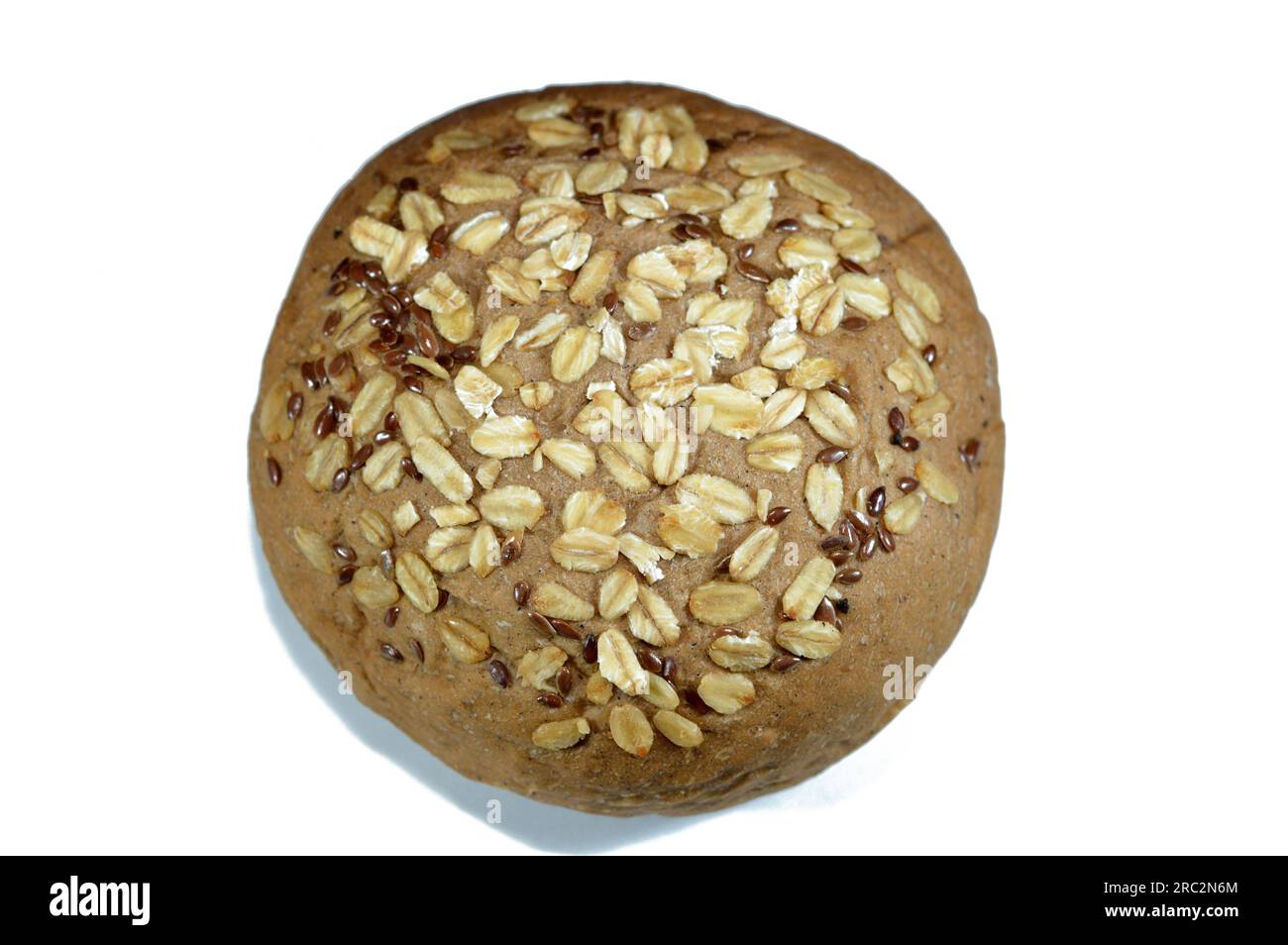 wheat oat fresh baked bun topped with oats and sesame, The oat (Avena ...