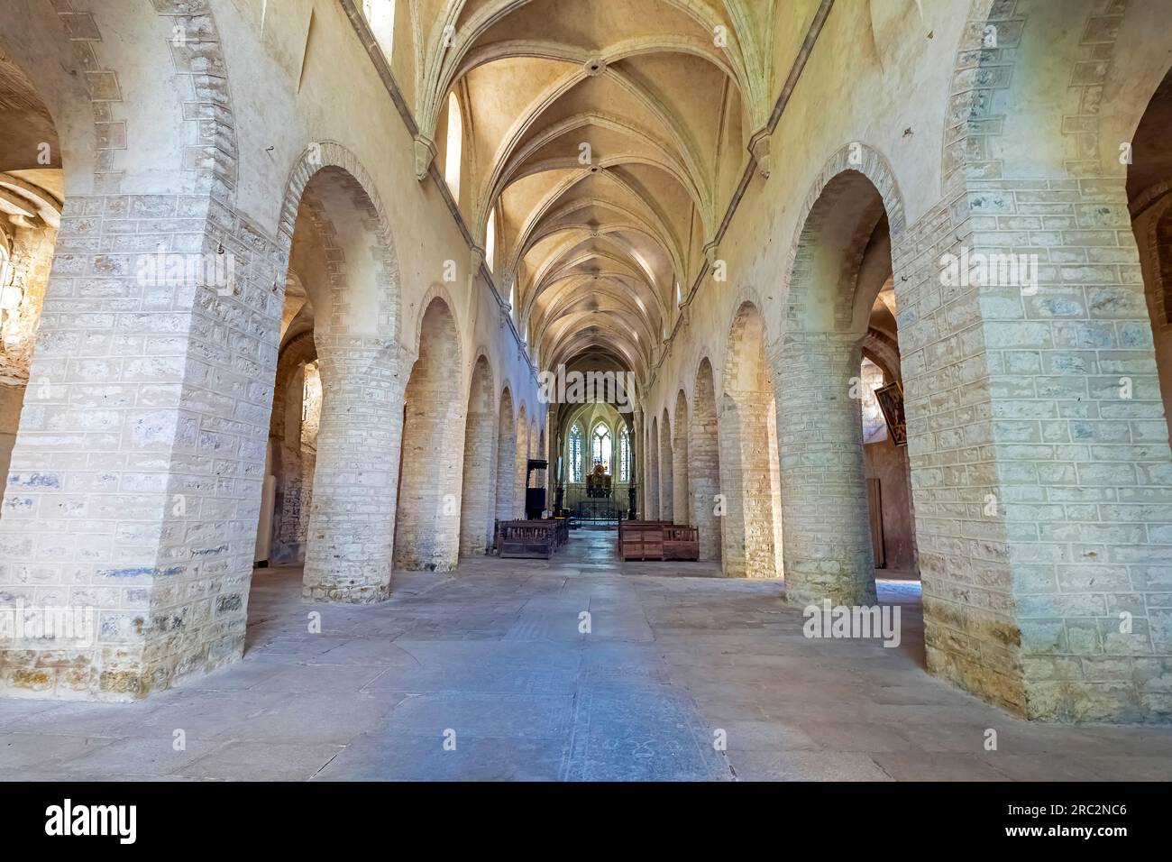 Romanesque church Saint Peter's of is the begining of village's history ...