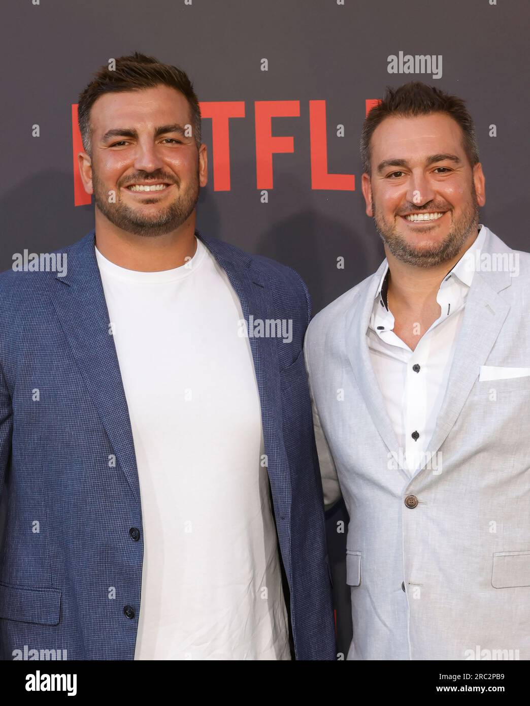 Hollywood, California, USA. 11th July, 2023. Hroniss Grasu, Nico Grasu ...