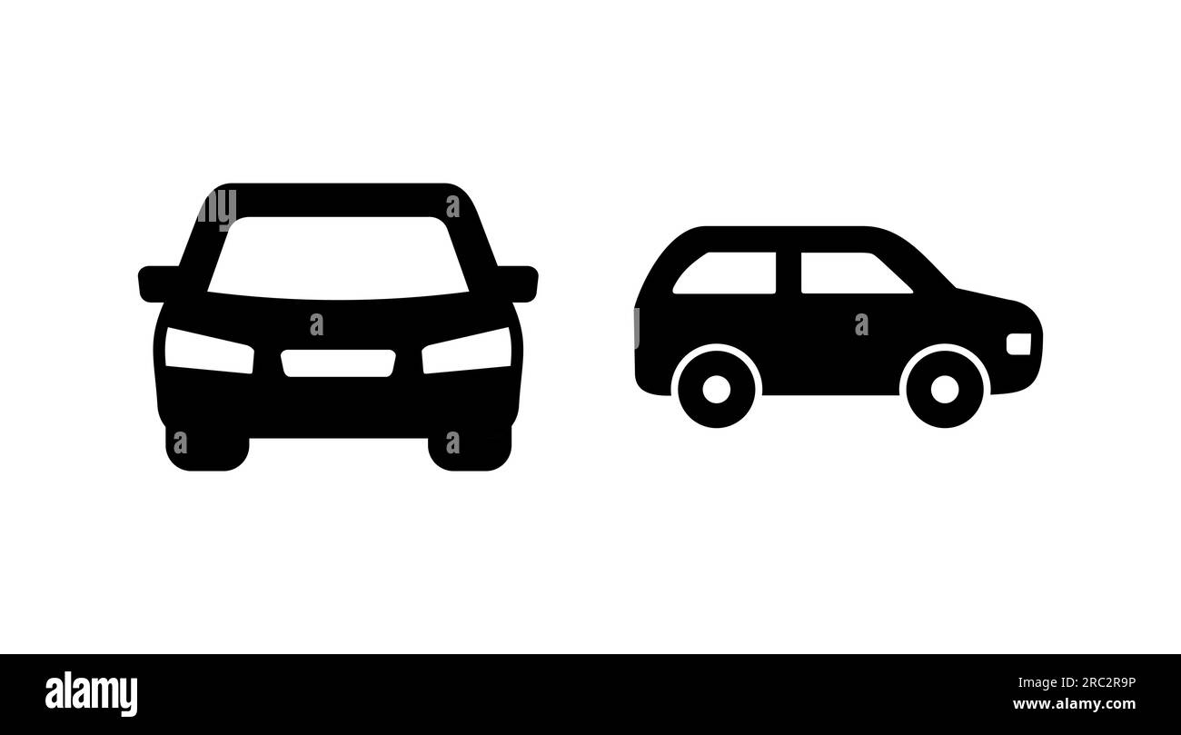 Car icon vector. Car sign. sedan Stock Vector Image & Art - Alamy