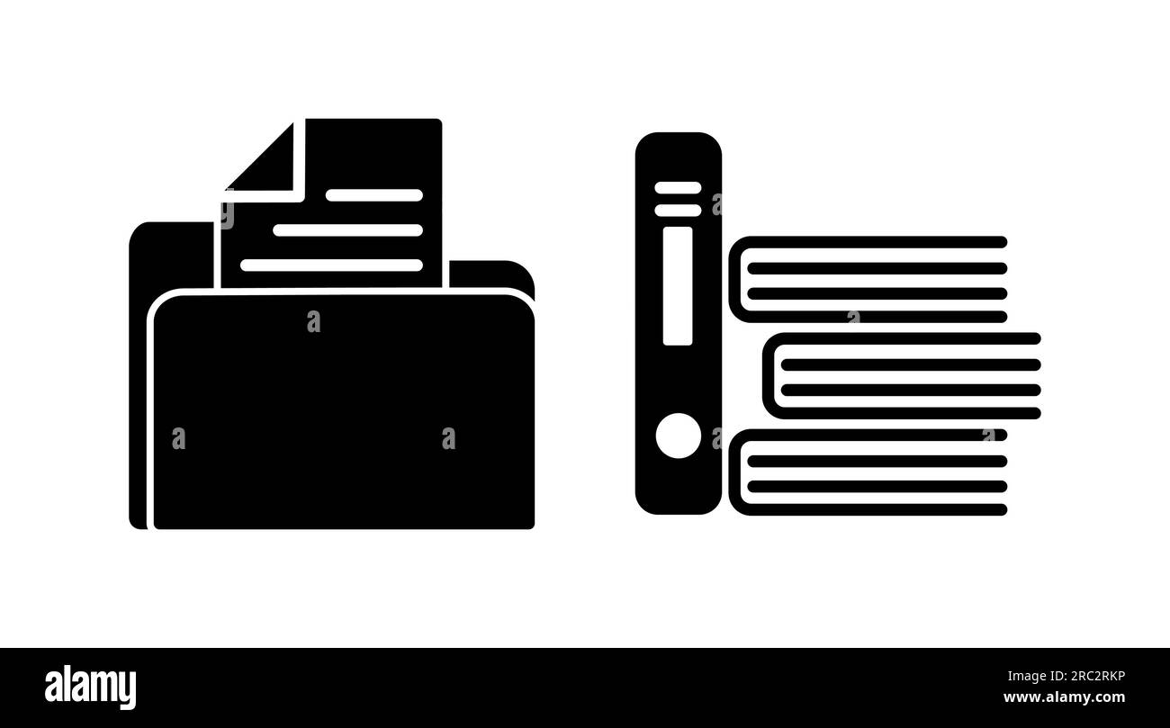Archive icon vector. archive storage icon vector. folders icon Stock ...