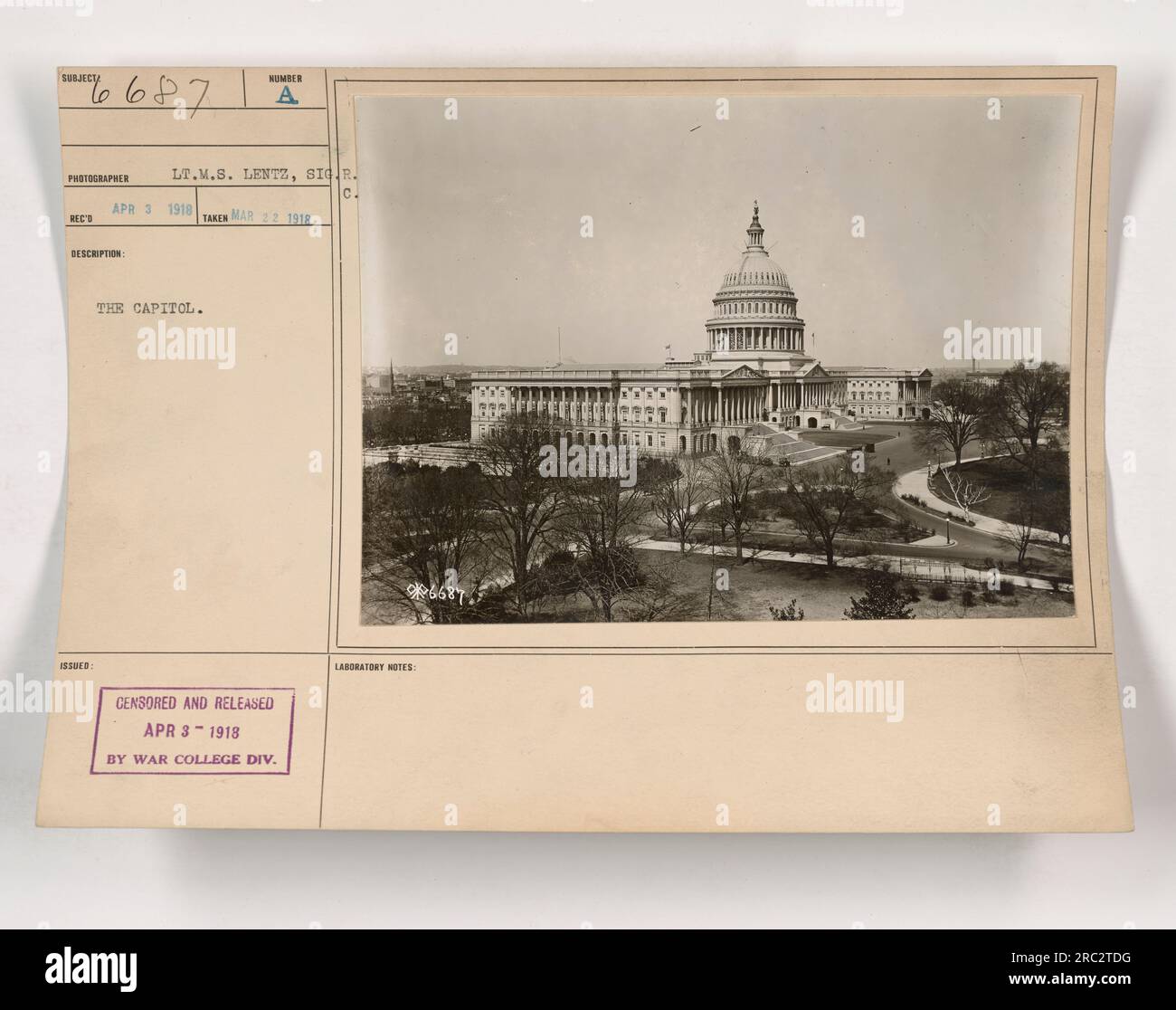 Soldiers standing in formation in front of the United States Capitol ...