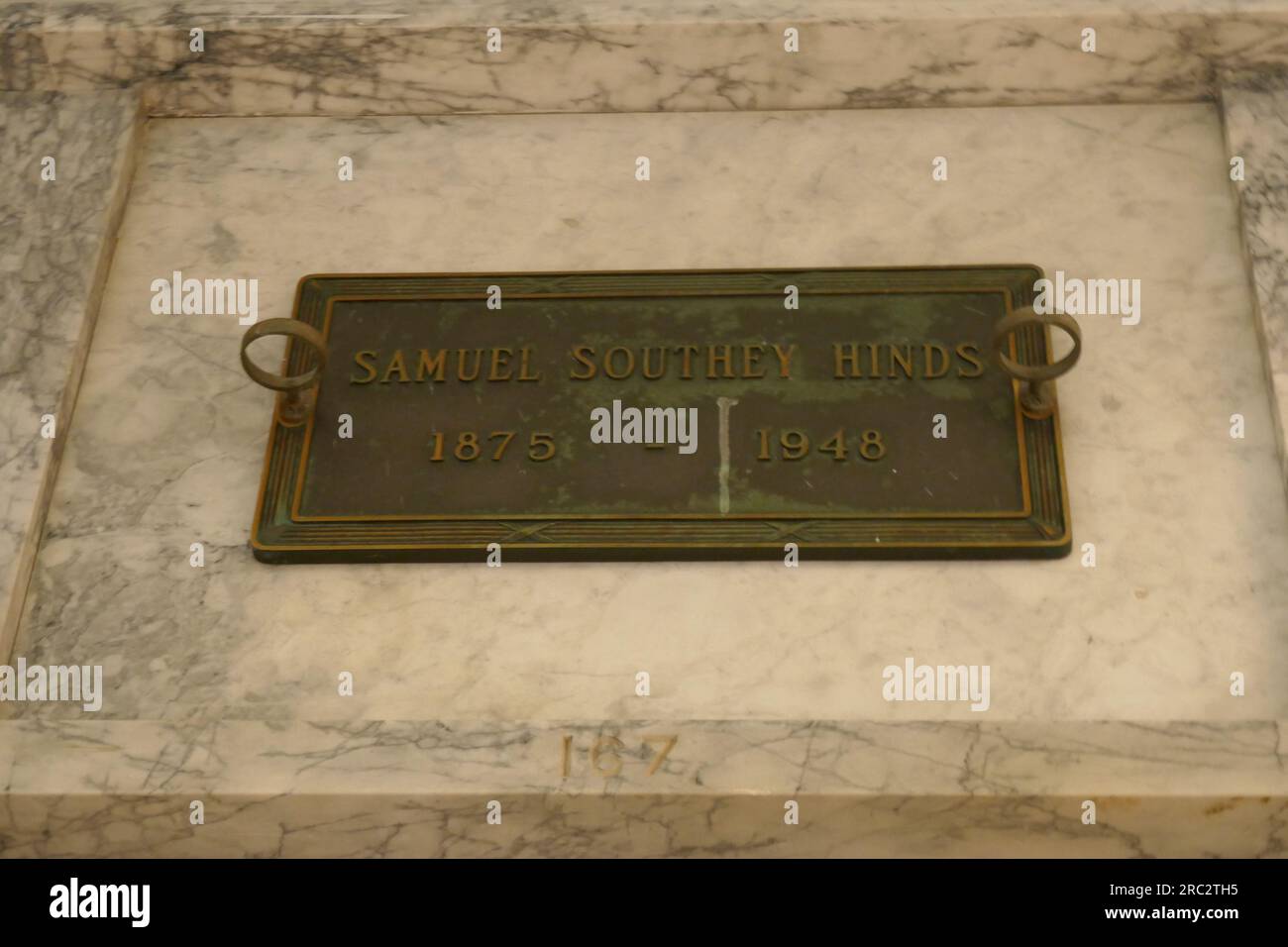 Inglewood, California, USA 11th July 2023 Actor Samuel Hinds Grave in ...