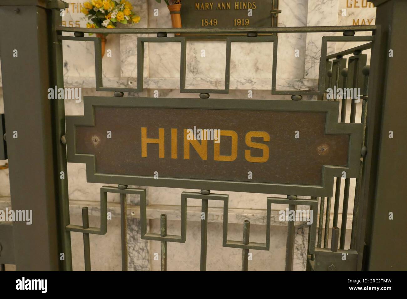 Inglewood, California, USA 11th July 2023 Actor Samuel Hinds Grave in ...