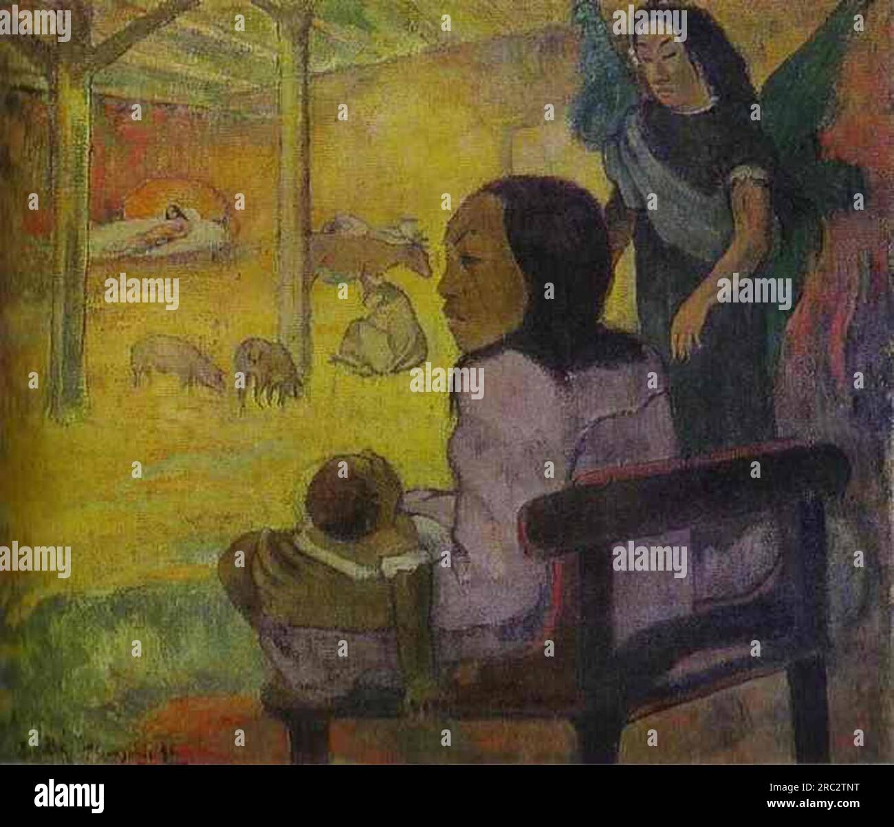 The nativity art impressionism hi-res stock photography and images - Alamy