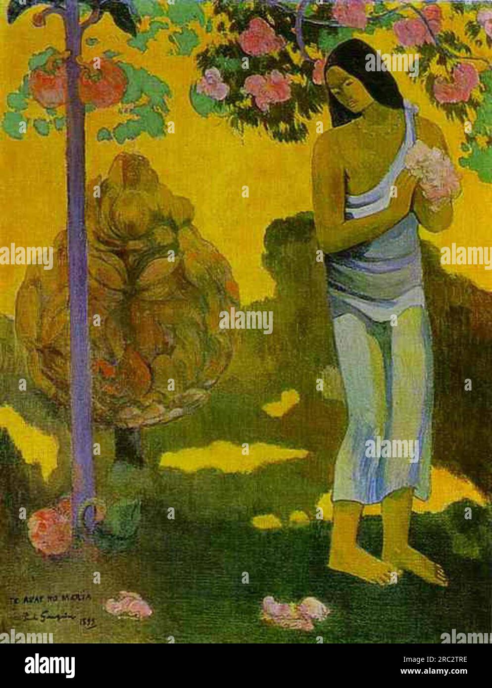 The month of Maria 1899; Punaauia, French Polynesia by Paul Gauguin ...