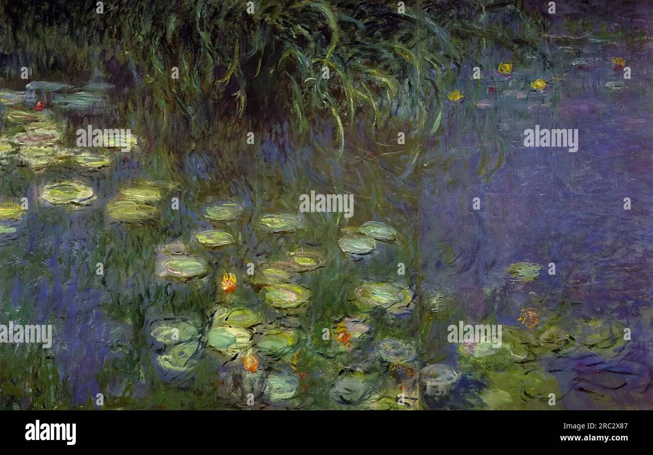 Claude Monet - Water Lilies pond Stock Photo - Alamy