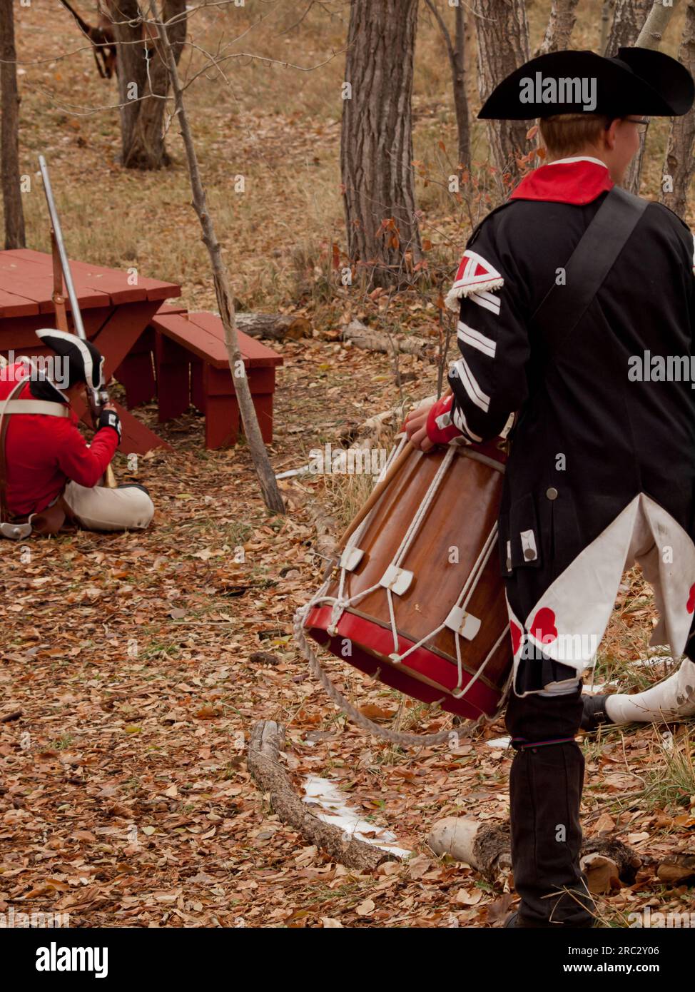 Revolutionary War Reenactment Stock Photo - Alamy