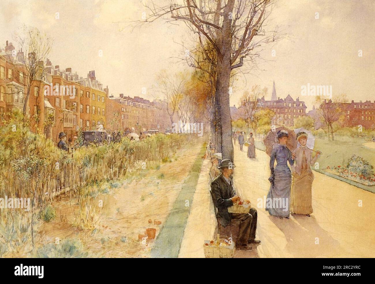 Childe hassam 1891 hi-res stock photography and images - Alamy