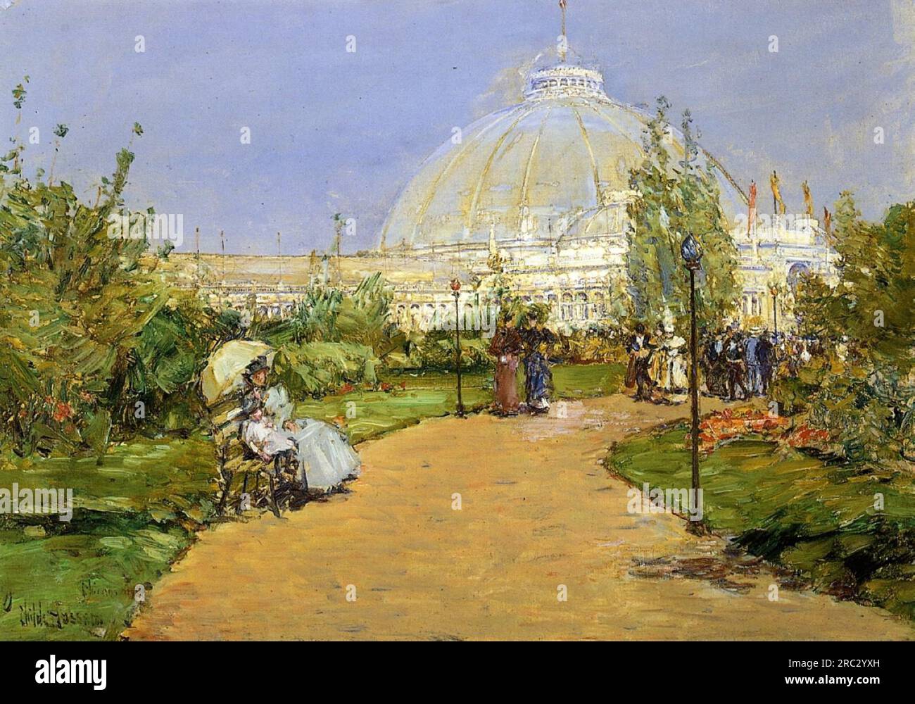 Horticultural Building, World's Columbian Exposition, Chicago 1893 by ...