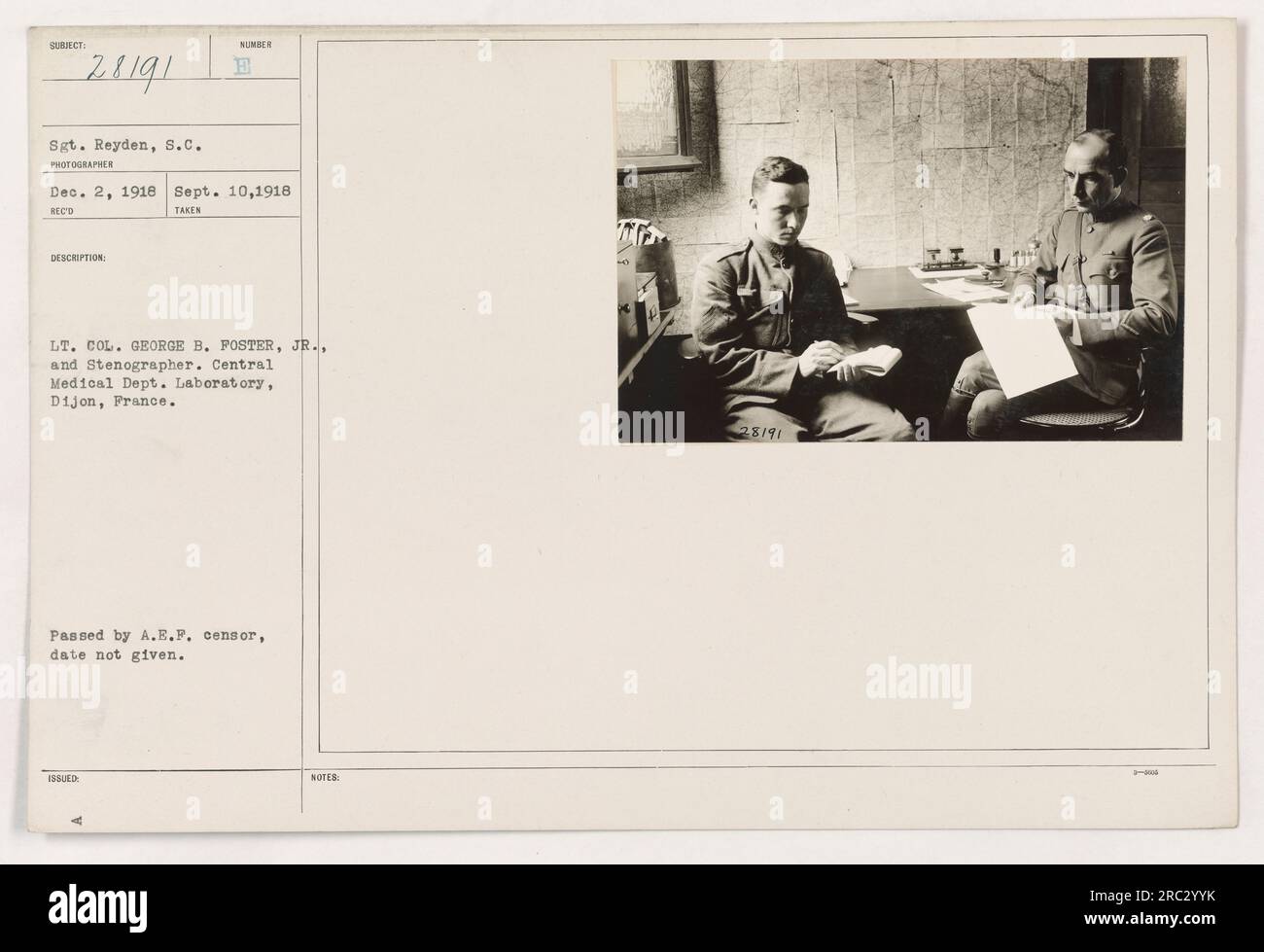 Lt col george b poster hi-res stock photography and images - Alamy