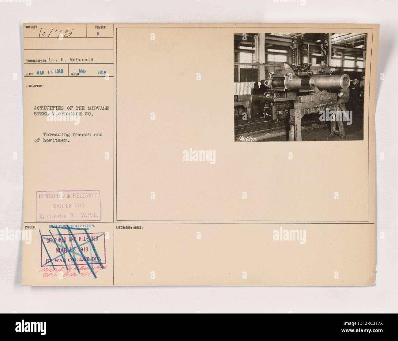 Steel production during world war one hi-res stock photography and ...