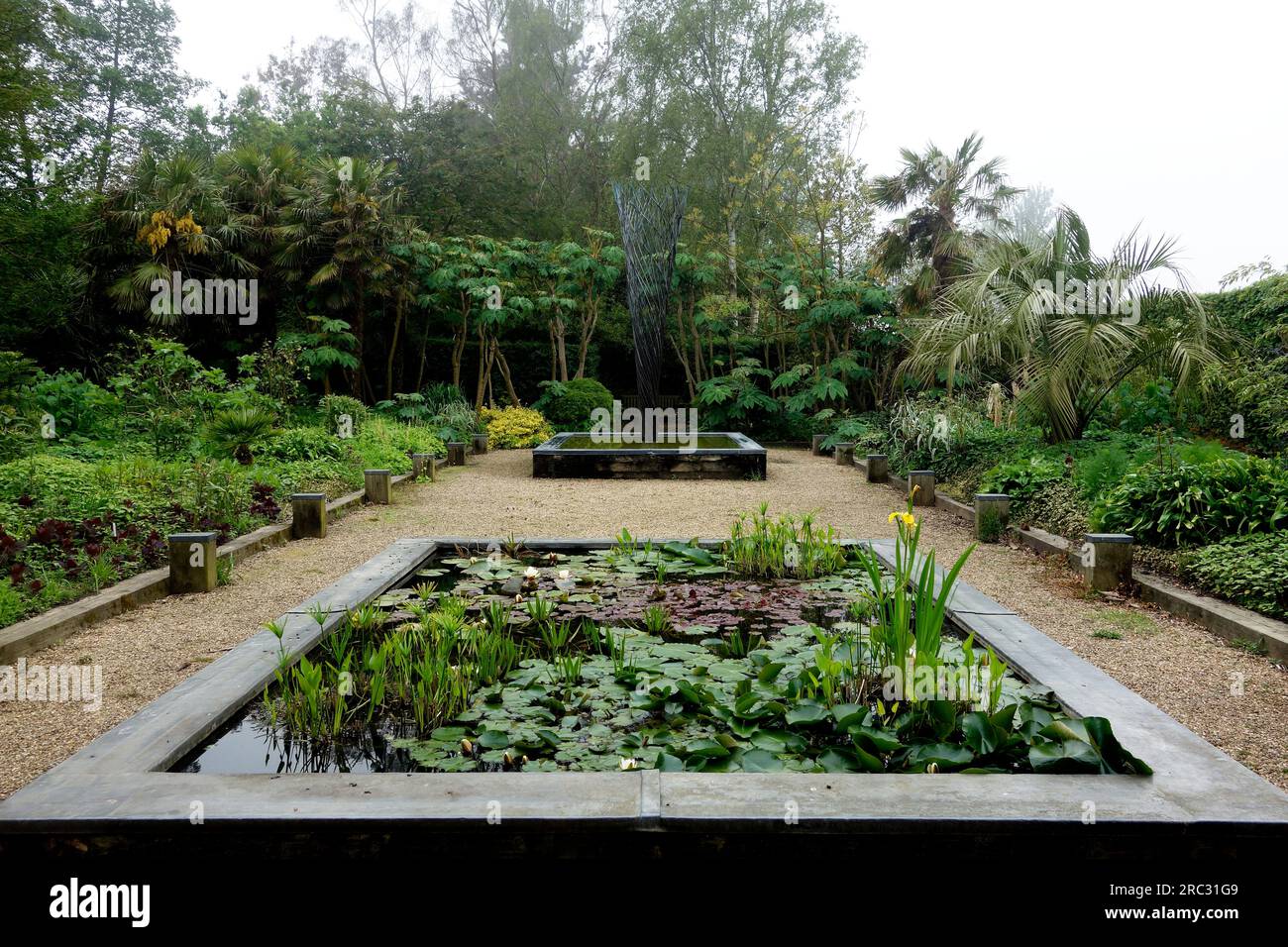 East Ruston Old Vicarage Gardens, Norfolk Stock Photo - Alamy