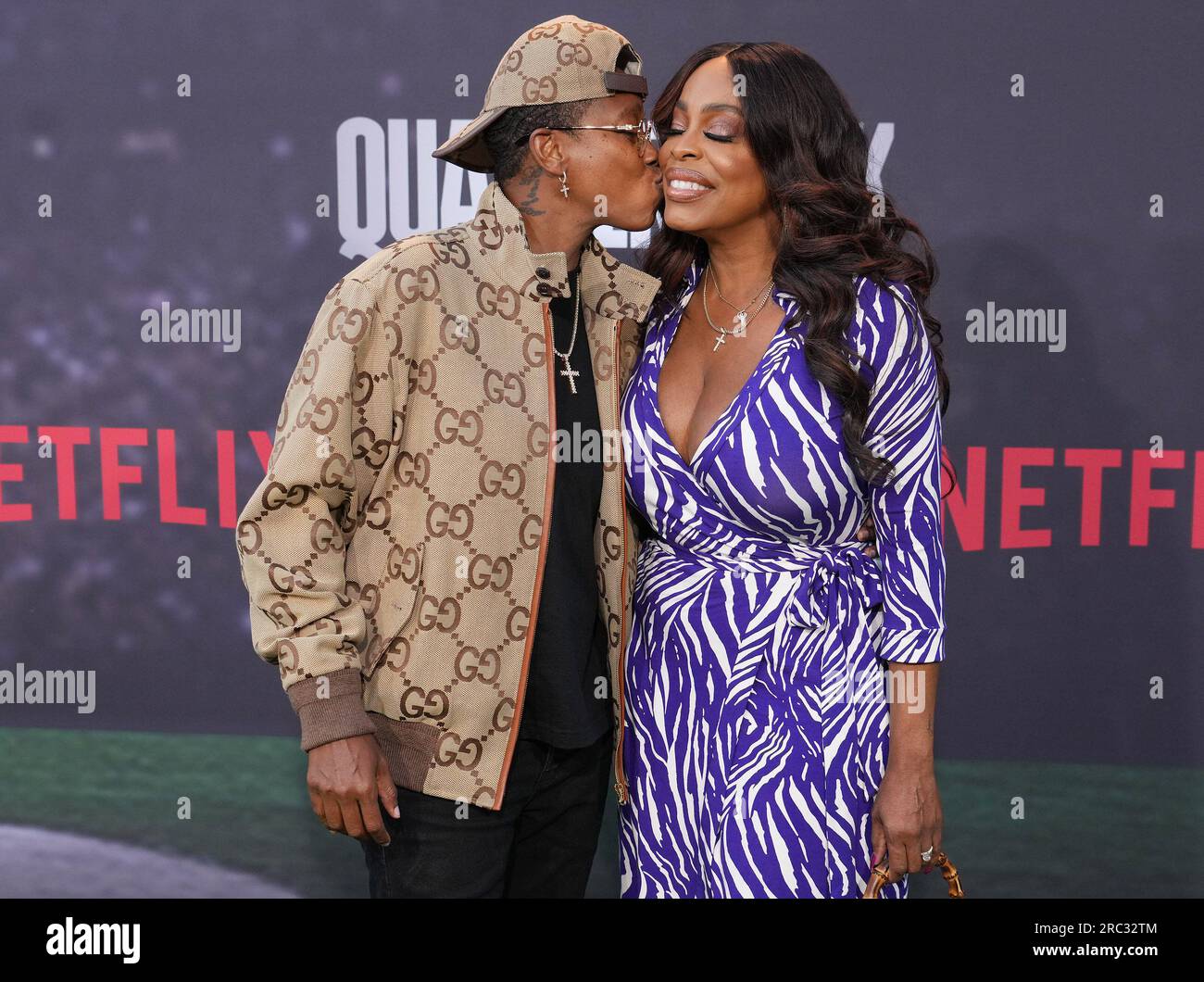 Los Angeles, USA. 11th July, 2023. (L-R) Jessica Betts and Niecy Nash ...