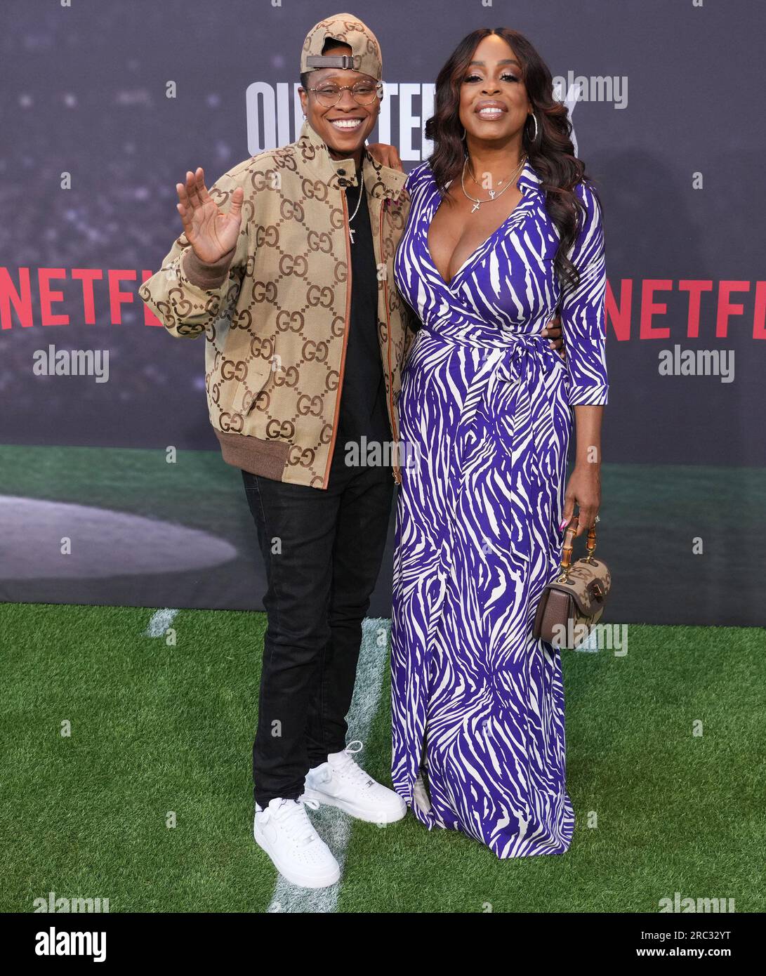Los Angeles, USA. 11th July, 2023. (L-R) Jessica Betts and Niecy Nash ...