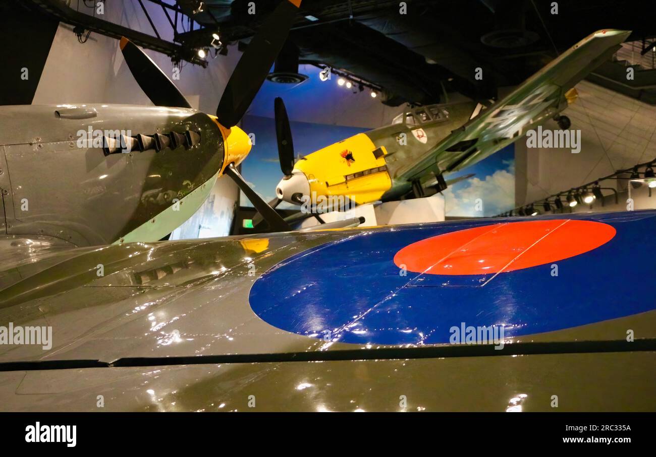 Supermarine Spitfire Mk.IX legendary World War 2 British fighter plane ...