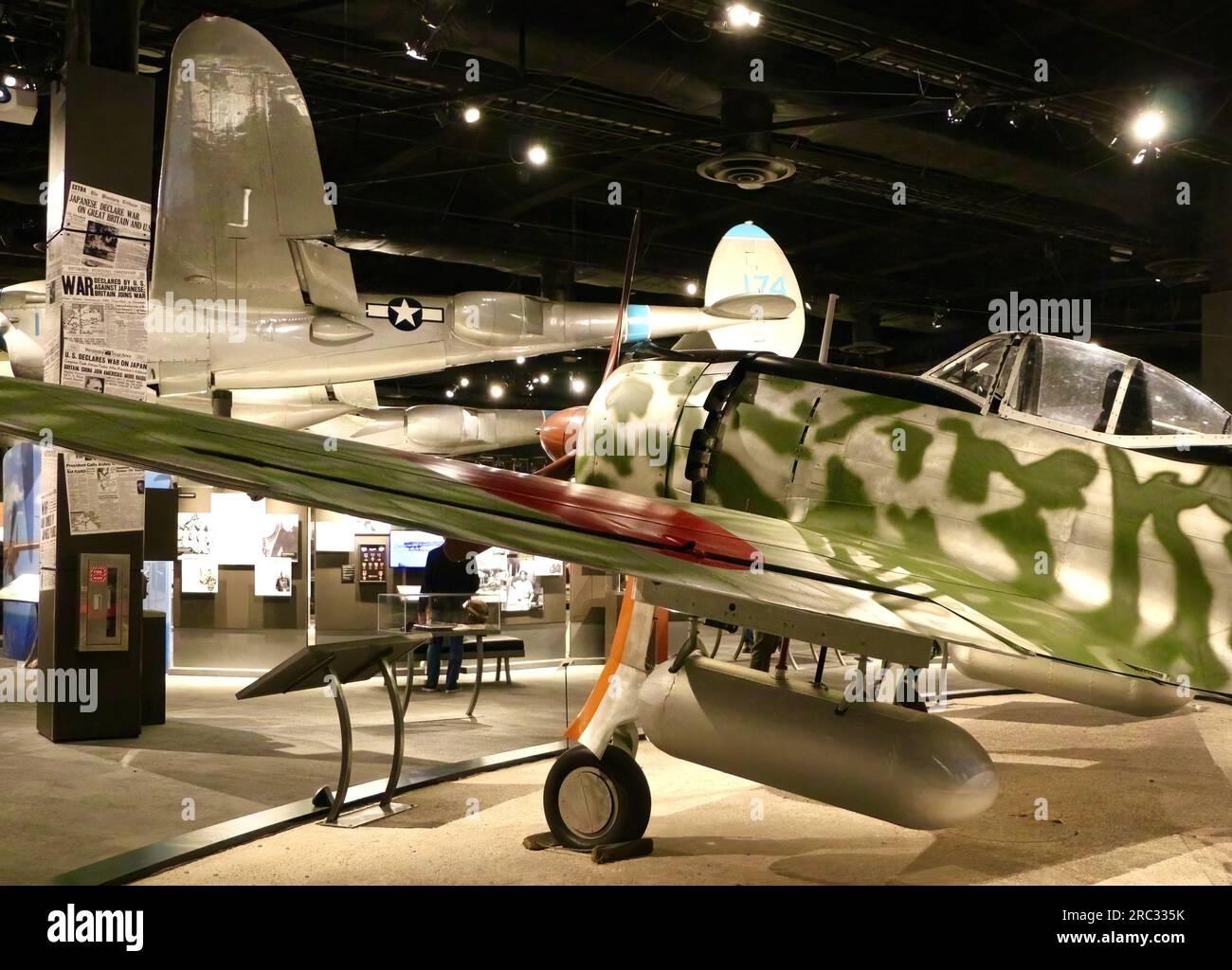 Japanese Nakajima Ki-43-IIIa Hayabusa "Oscar" Reproduction WWII fighter ...