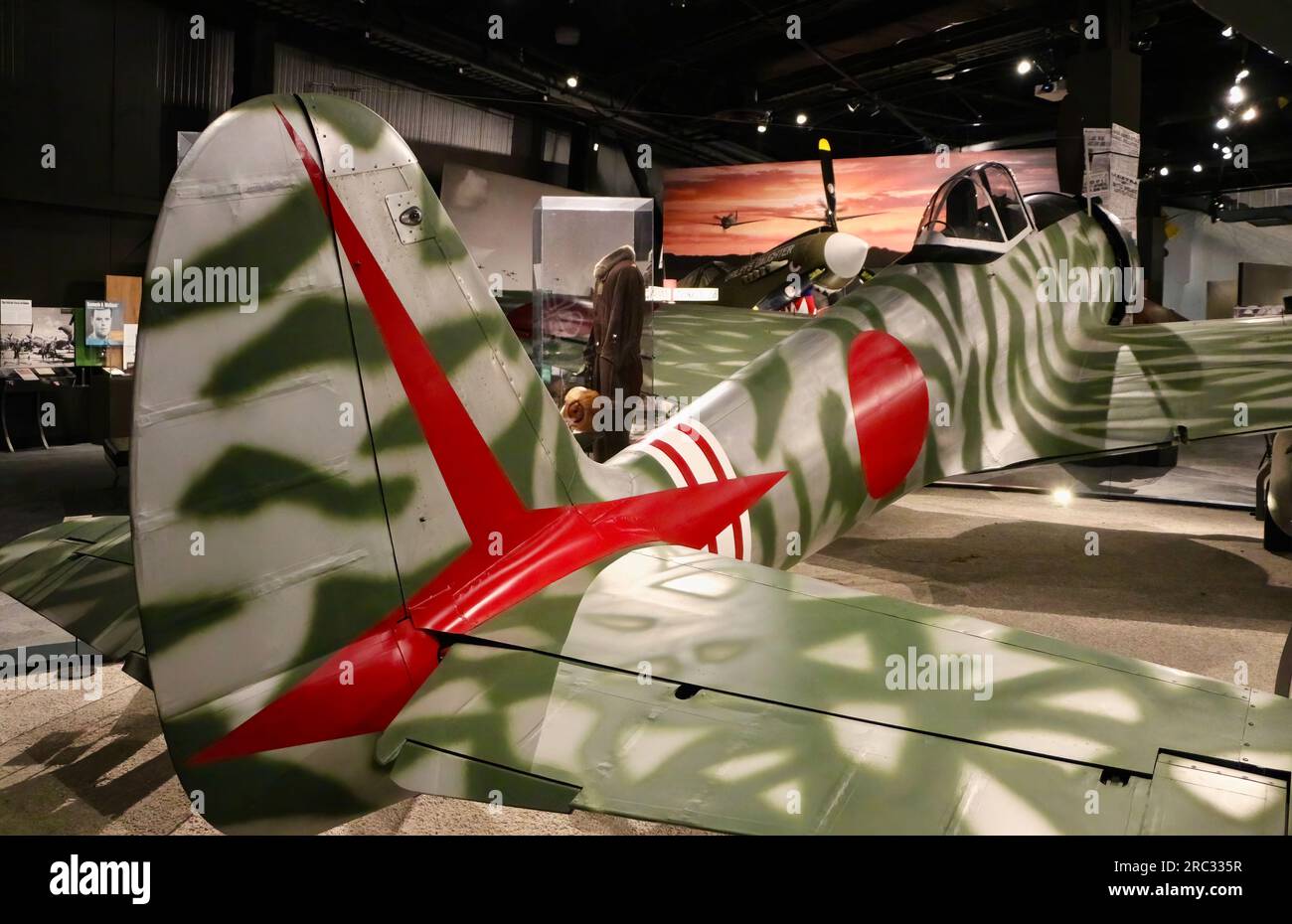 Japanese Nakajima Ki-43-IIIa Hayabusa "Oscar" Reproduction WWII fighter ...