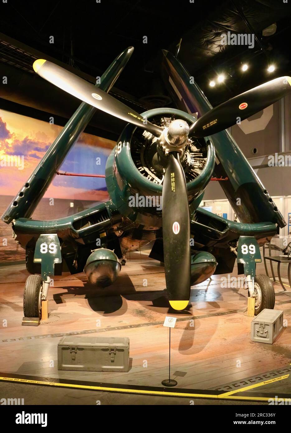 Goodyear FG-1D Corsair aircraft carrier based US Navy fighter aircraft ...