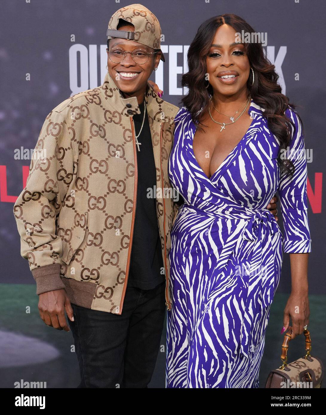 Los Angeles, USA. 11th July, 2023. (L-R) Jessica Betts and Niecy Nash ...