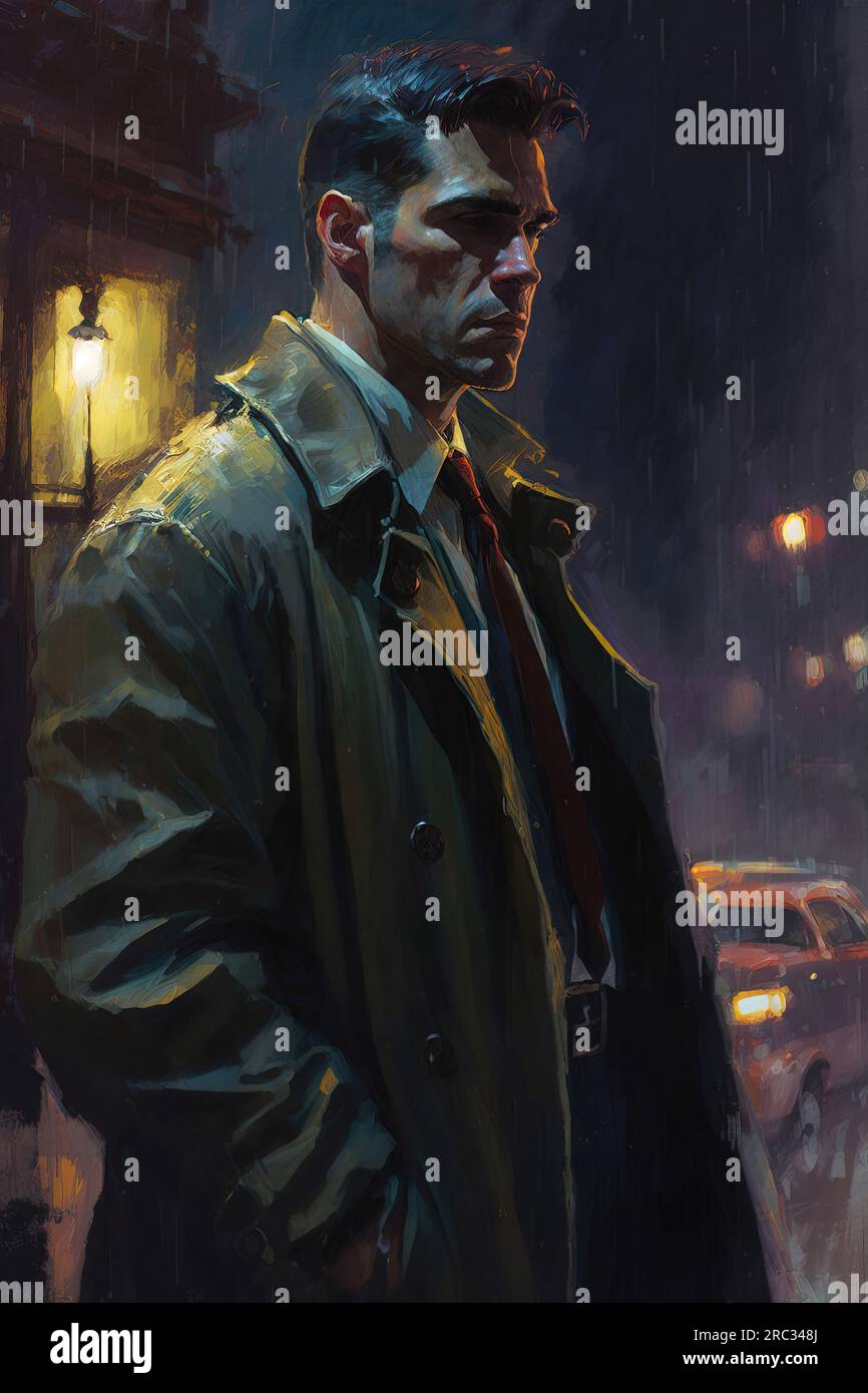 Detective male hi-res stock photography and images - Alamy