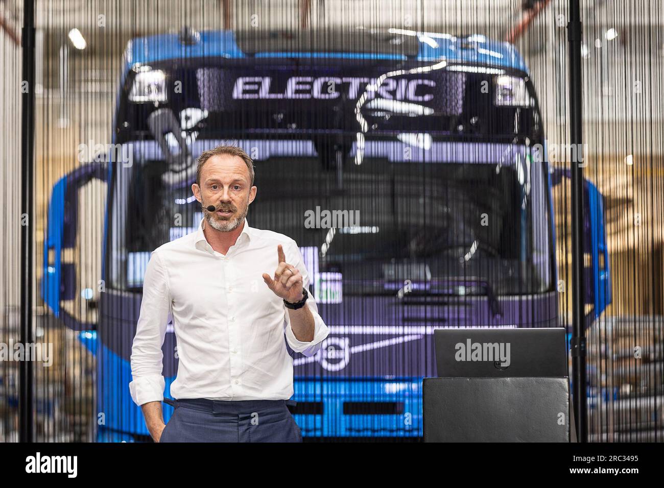 Gent, Belgium. 12th July, 2023. Karl Huts pictured during the ...